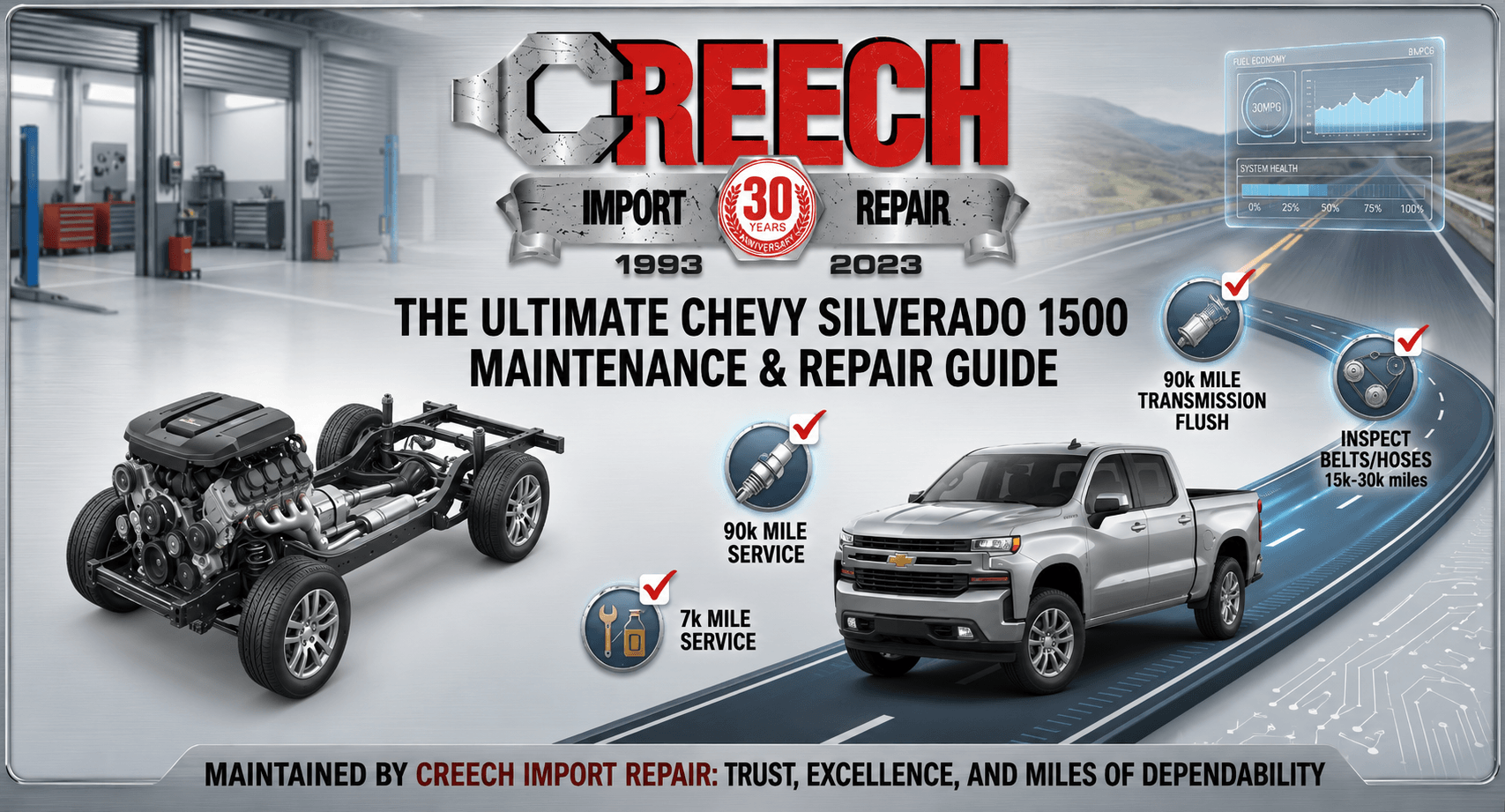 Chevy Silverado 1500 Repair and Maintenance Guide | Creech